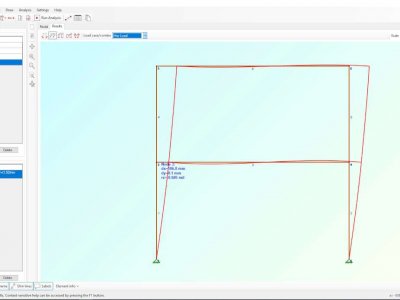 Software tool for structural analysis of frames, beams and trusses ...